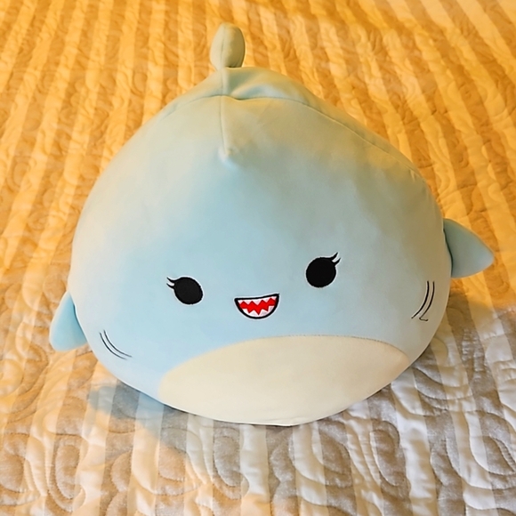 Squishmallows | Toys | Squishmallow Sharon The Baby Blue Shark 2 | Poshmark